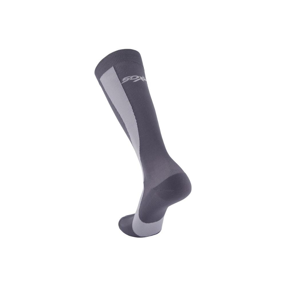 Sox7 Compression Socks - Grey/Black - Team Rhapsody