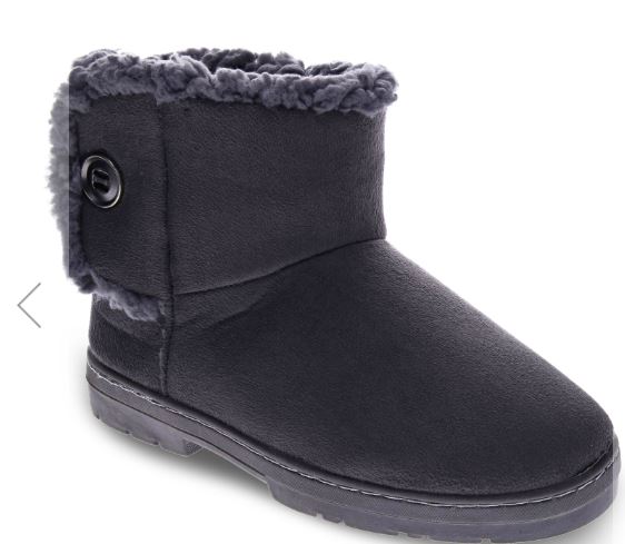 Scholl Fluffy Boot Slipper - Team Rhapsody