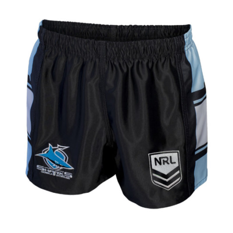 PANTHERS HOME NRL YOUTH SUPPORTER SHORTS - Team Rhapsody