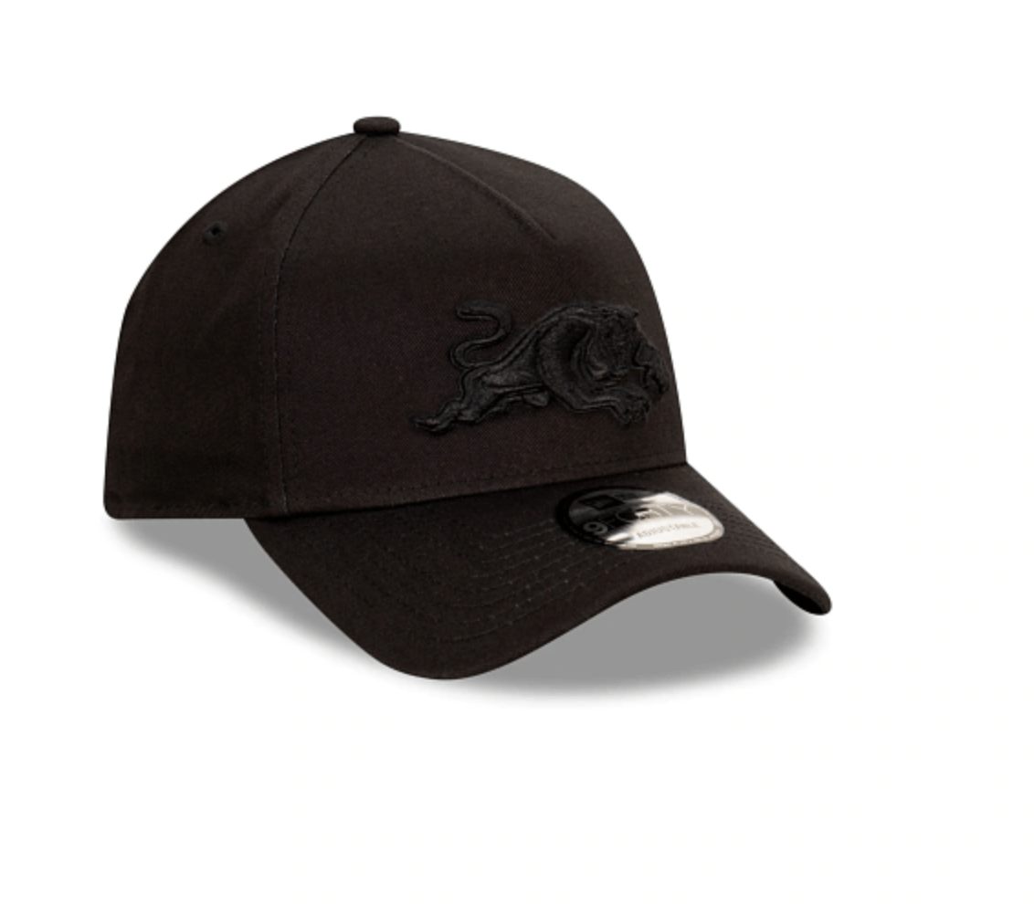 NRL Panthers New Era Snapback Cap Black.Black - Team Rhapsody