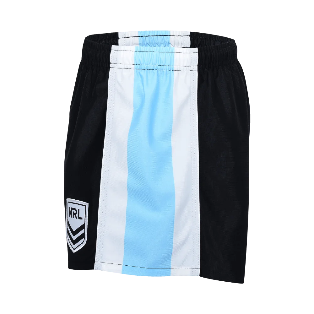 NRL Sharks Supporter Shorts - Team Rhapsody