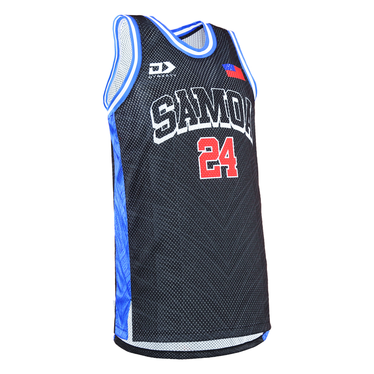 Samoa RL 2024 Basketball Singlet - Team Rhapsody
