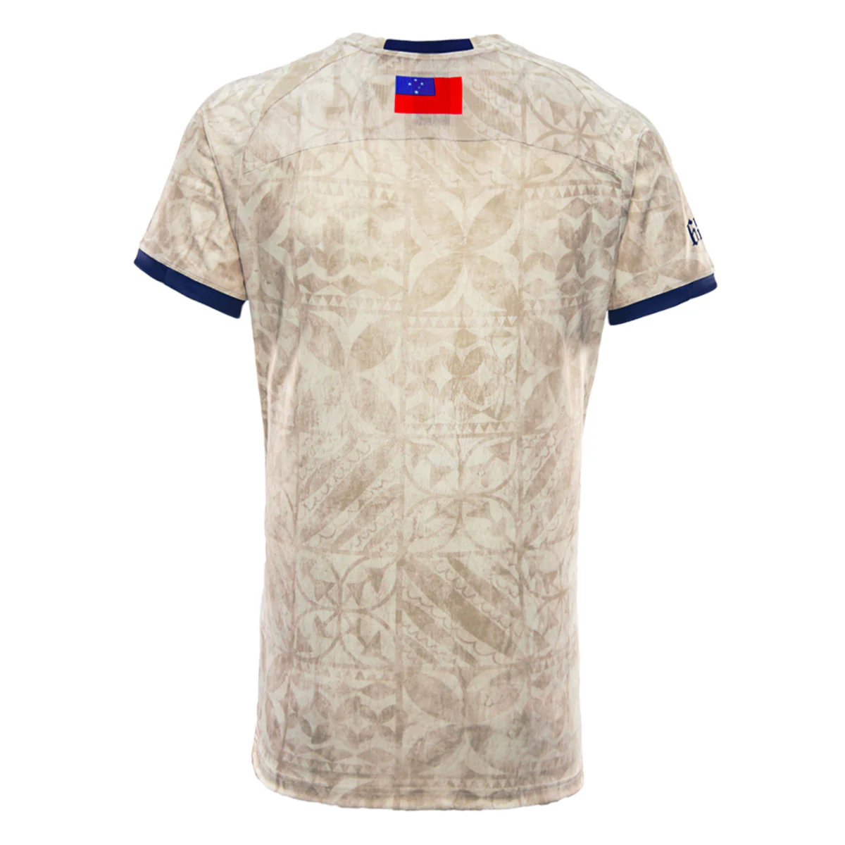 Samoa RL 2025 Junior Training Tee - Beige - Team Rhapsody