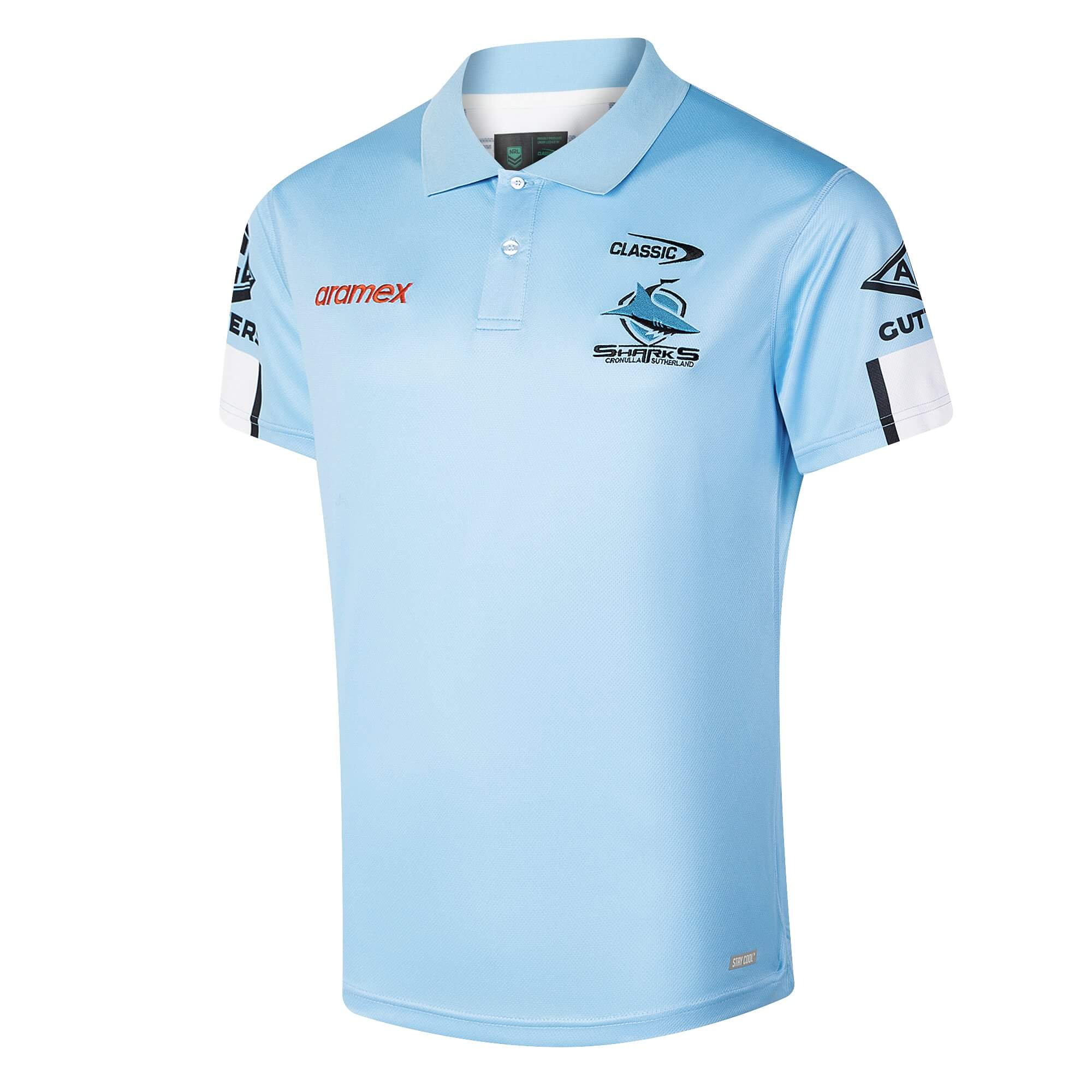 NRL Sharks 2026 Players Polo - Team Rhapsody